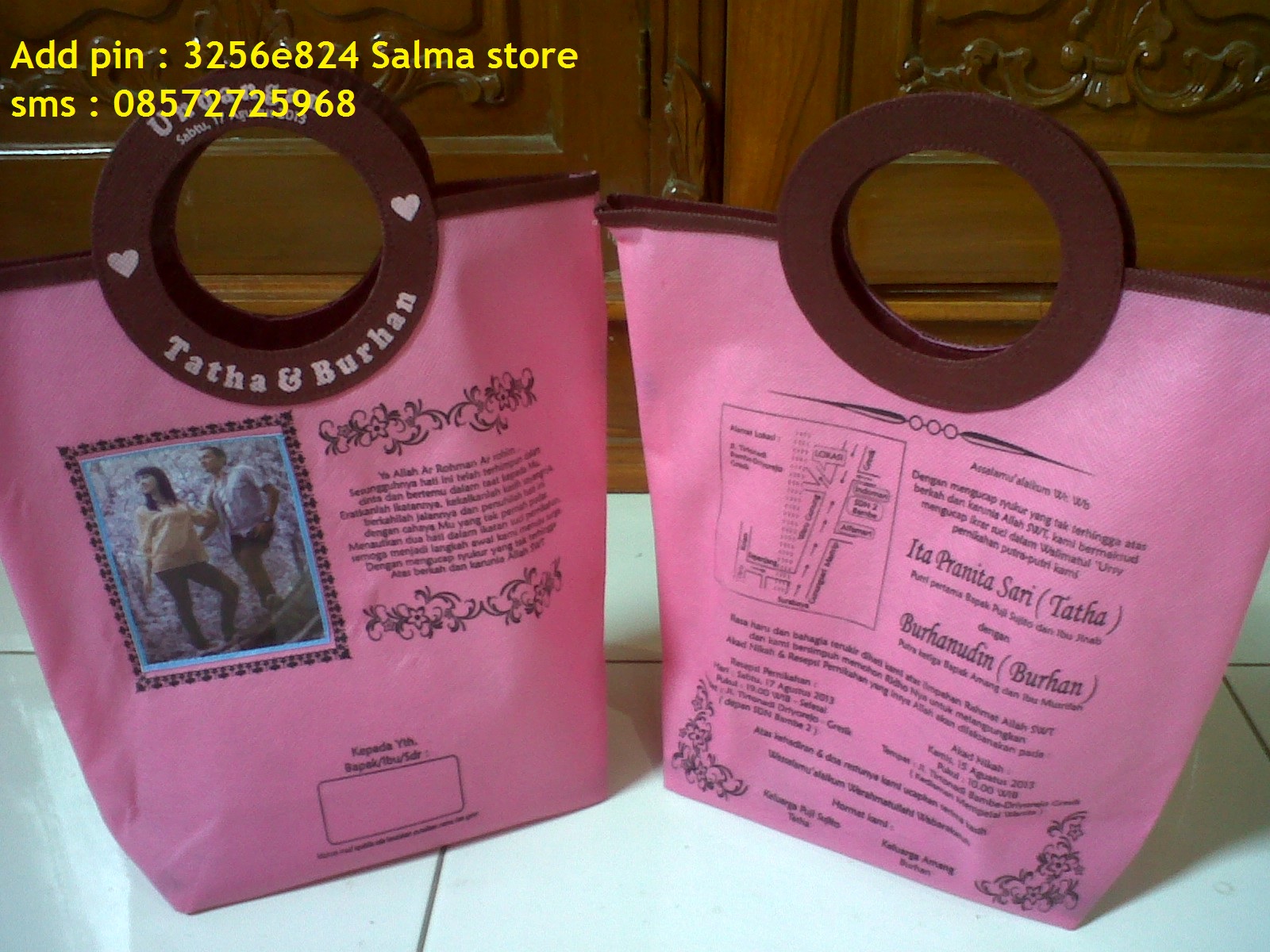 KOLEKSI PESANAN UNDANGAN ELEGAN BULAT JUNI- AGUSTUS