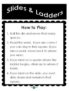 The K Files: Slides and Ladders Long Vowel Games
