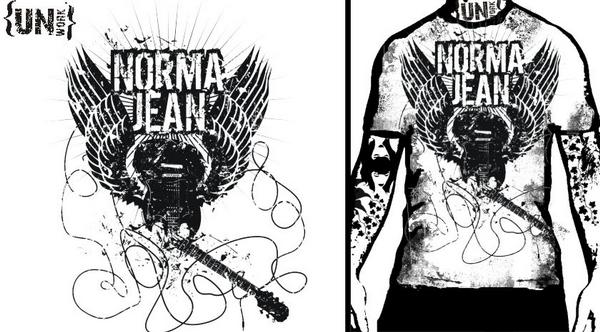UNwork Design: Norma Jean | Merch (Previews from an older template.)