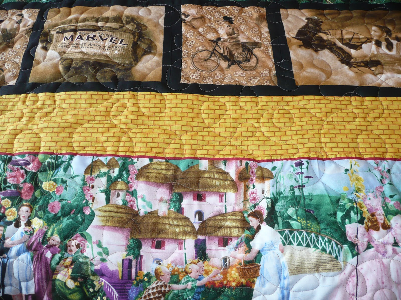 Acorn Ridge Quilting: Joyce's Wizard of Oz Quilt