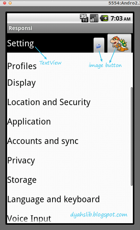 Imagebutton Above Listview Android