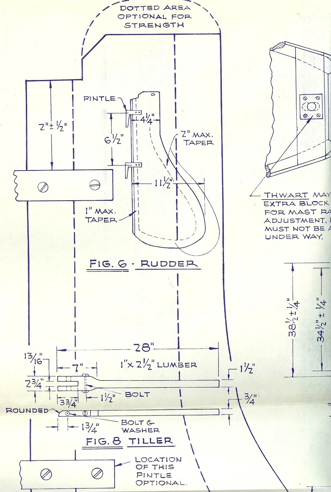 Wooden Optimist: Original Clearwater Plans