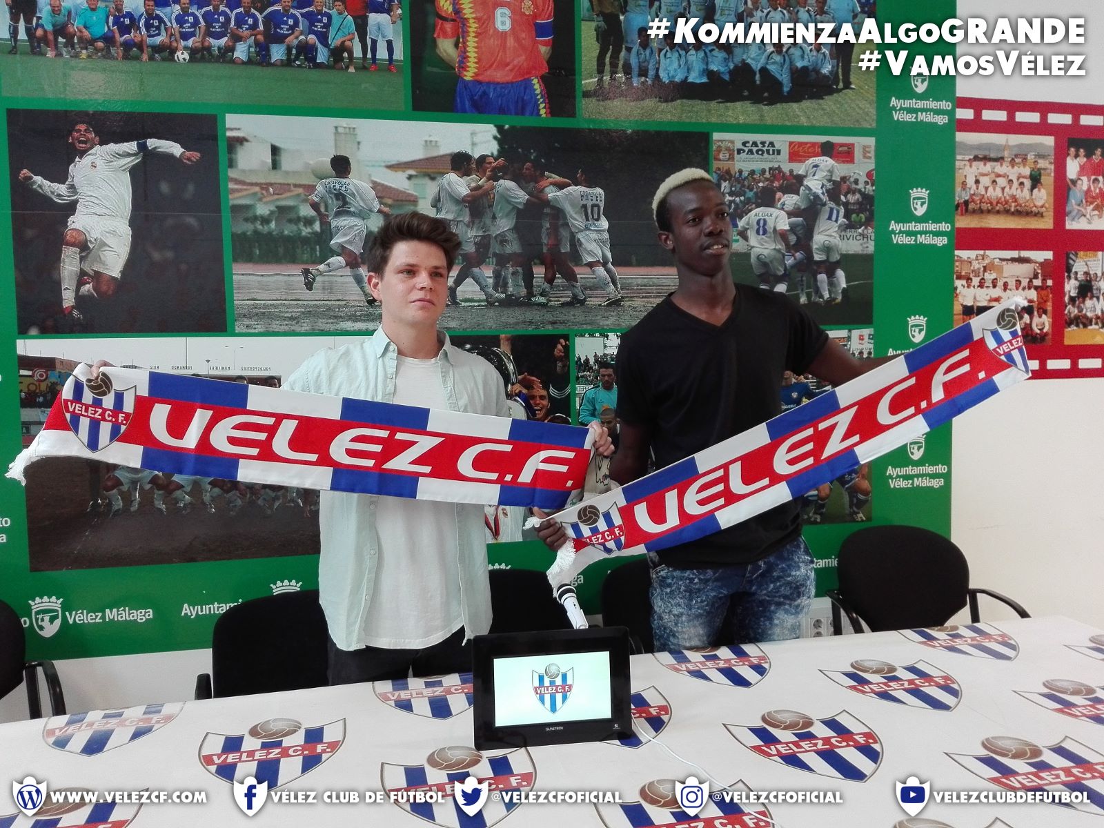VELEZEDARIO: JÓVENES REFUERZOS PARA EL VÉLEZ CF