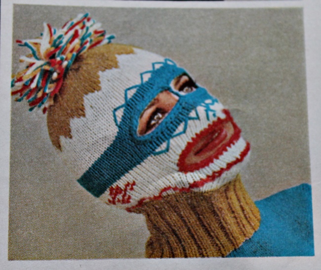 What the F--- Vintage Crafts: Clown Ski Masks / Va-Voom Vintage ...