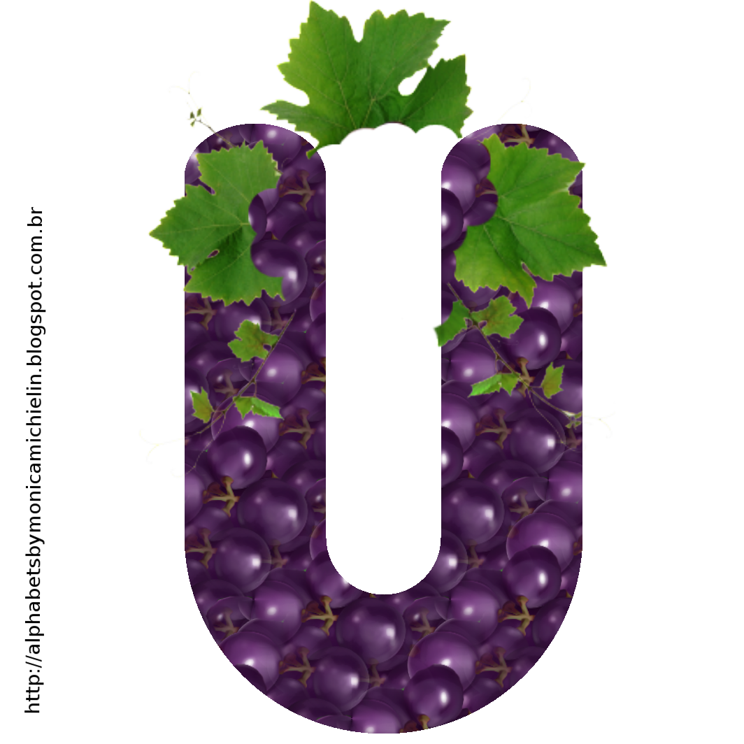 M. Michielin Alphabets: GRAPE FRUIT ALPHABET, UVA ALFABETO E BENEFICIOS ...