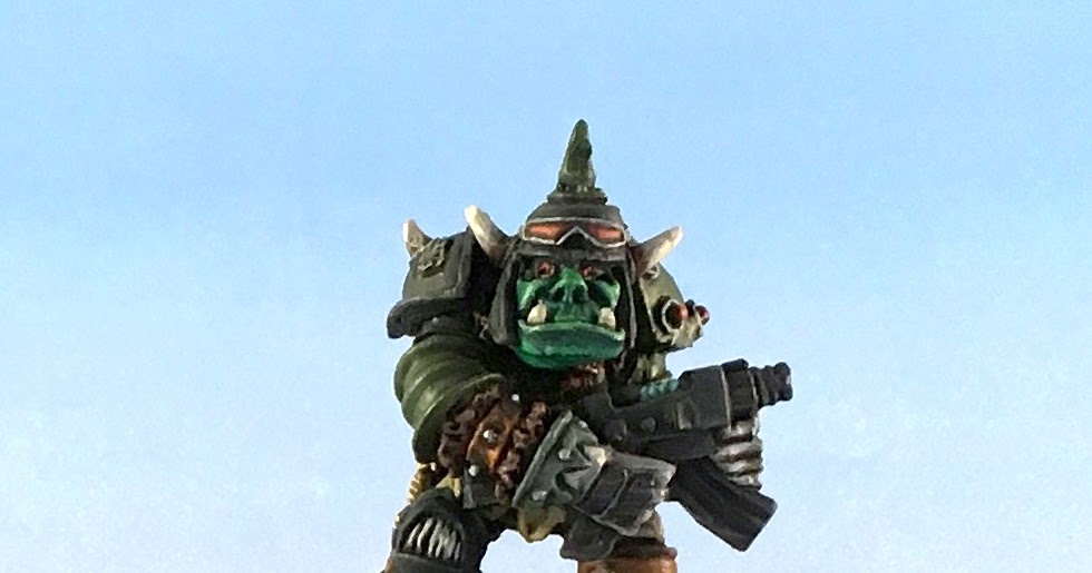 Rogue Heresy: Rogue Trader - Space Goblin and Space Orc with Blaster
