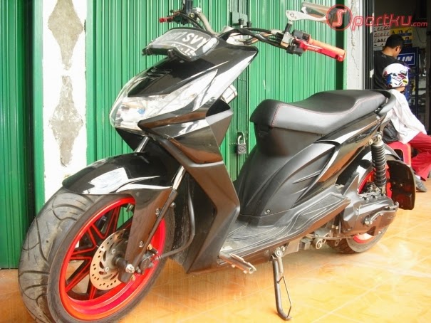 Top Populer 50+ Modifikasi Motor Beat Hitam 2014