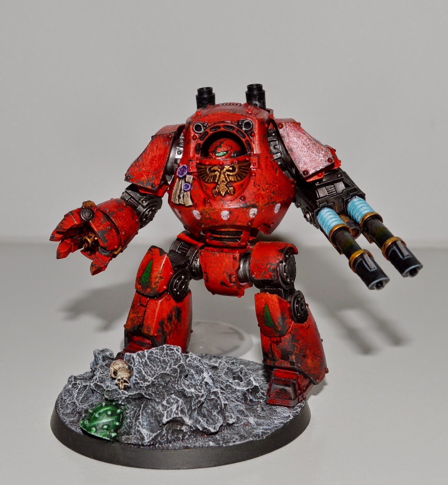 Segmentum Solar: Dreadnought Contemptor Blood Angels.