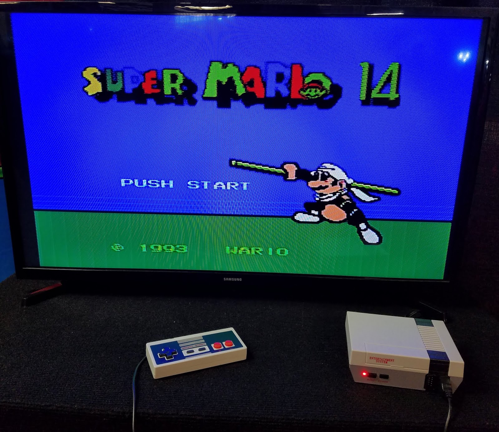 Neon Rocketship: Super Mario 14