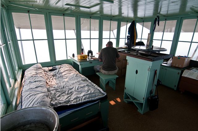 A Reciprocating Saw: Desolation Peak Fire Lookout