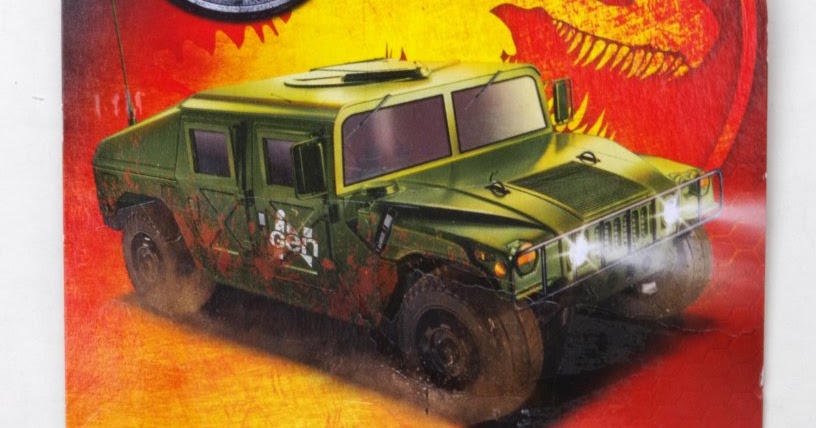 Mustang Fan Peru: InGen Humvee - Matchbox