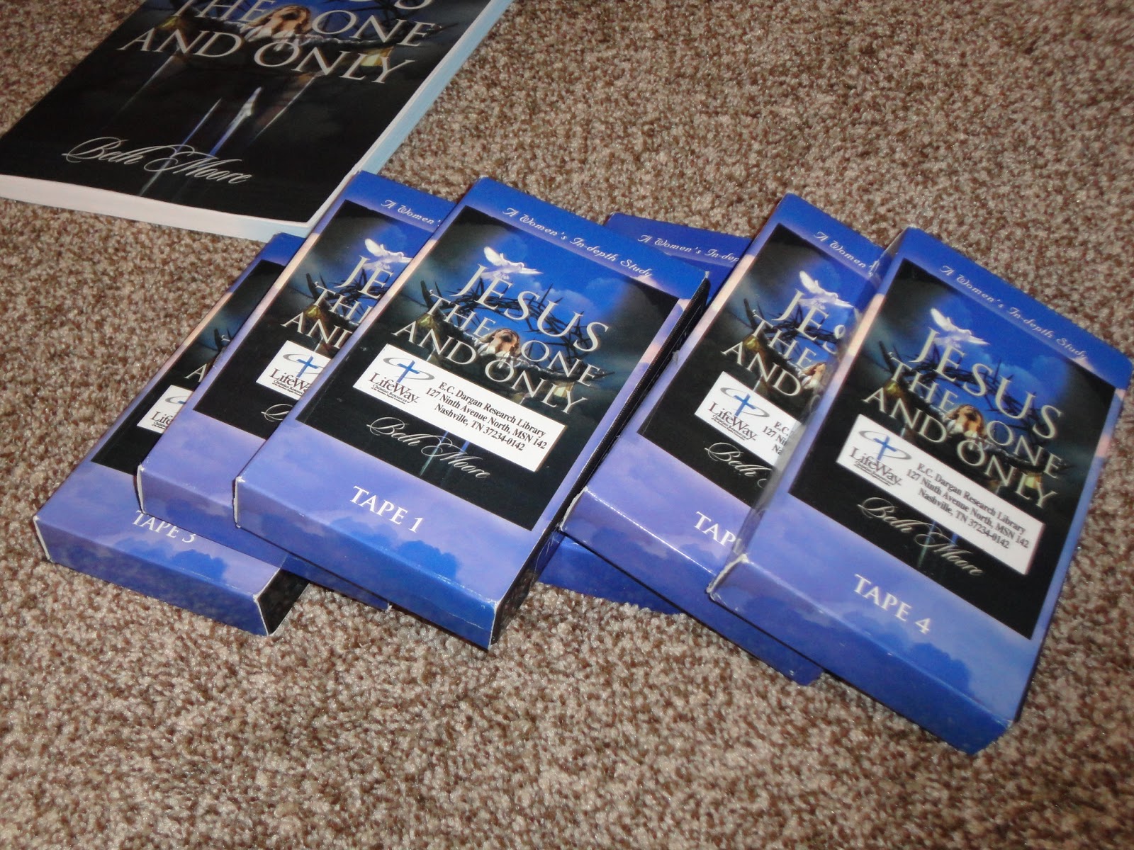 Simply Erin: Beth Moore Bible Study- Jesus the One and Only