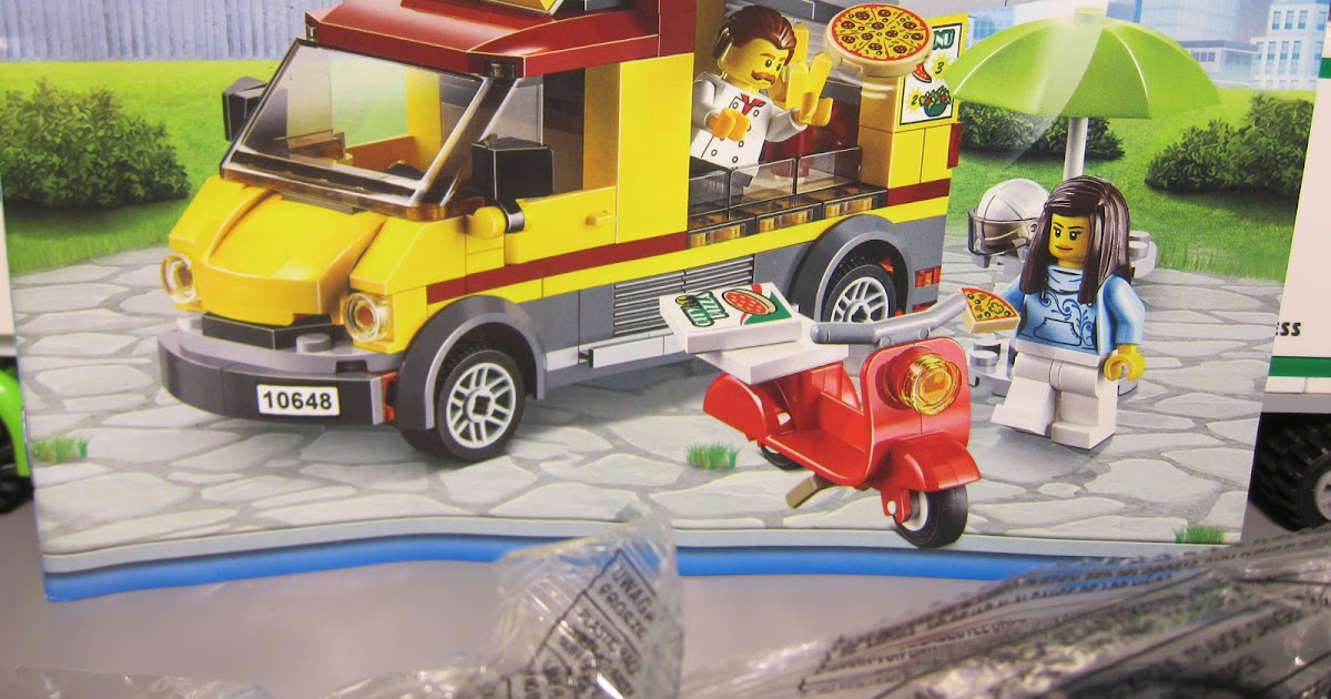 It's Not Lego!: Bela 10648 Not Lego Pizza Van Set Review