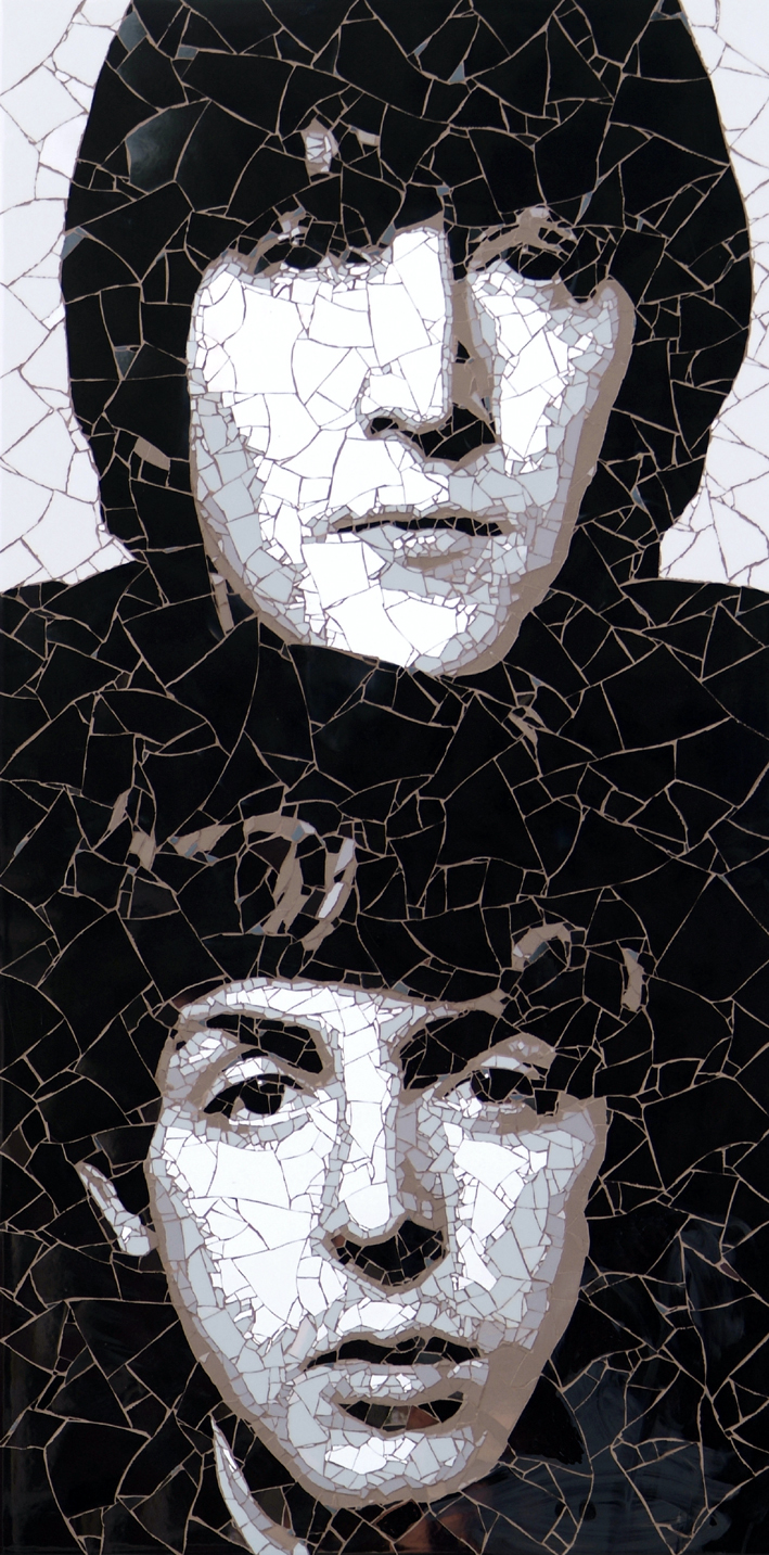 Beatles Mosaics by Artist Ed Chapman Available ~ 910 public relations