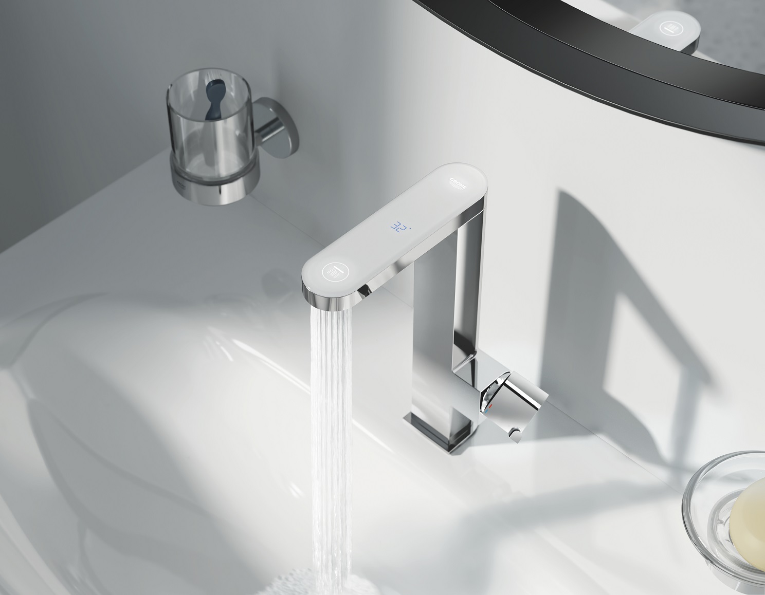 Company News in Egypt: The New GROHE Plus Faucet Collection: Digital ...