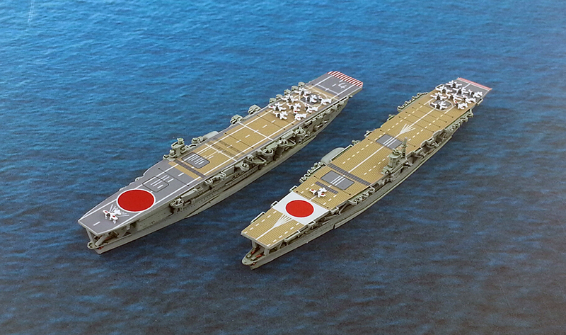 World War II Central: GHQ 1/2400 Naval - Akagi, Kaga, Soryu, Hiryu ...