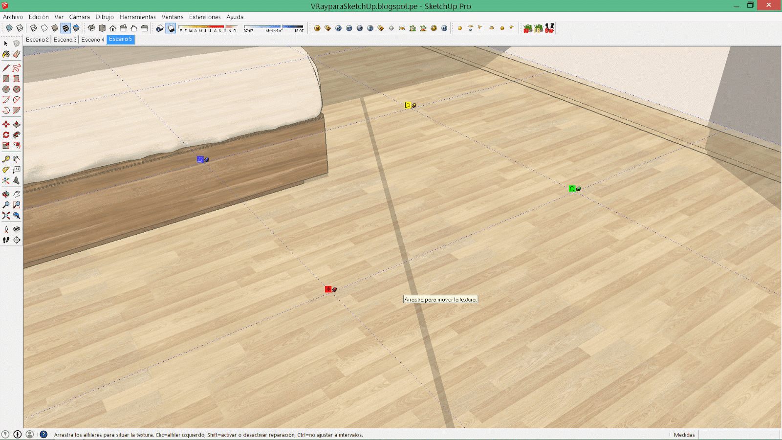 Renderizar con VRay 2.0 para SketchUp: ¿Como rotar, mover, girar ...