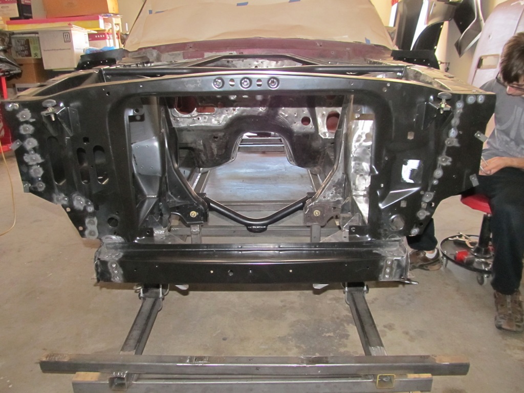 Radiator support removal and replacement