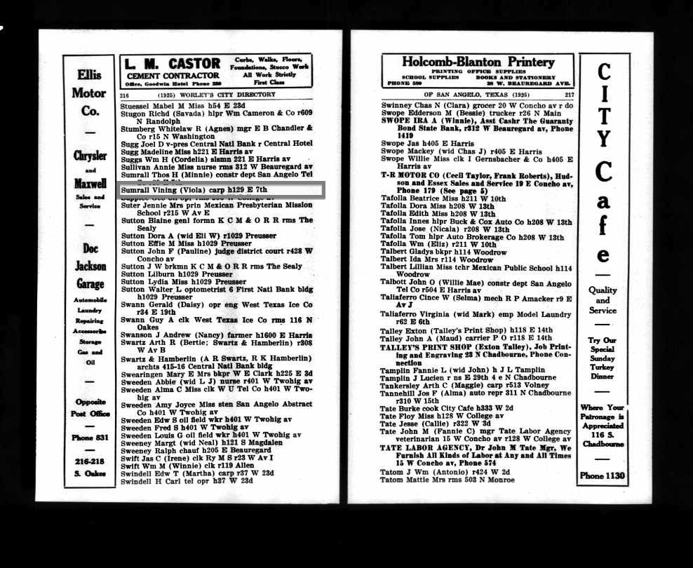 Sumrall Holder Vining: Sumrall, James Vining