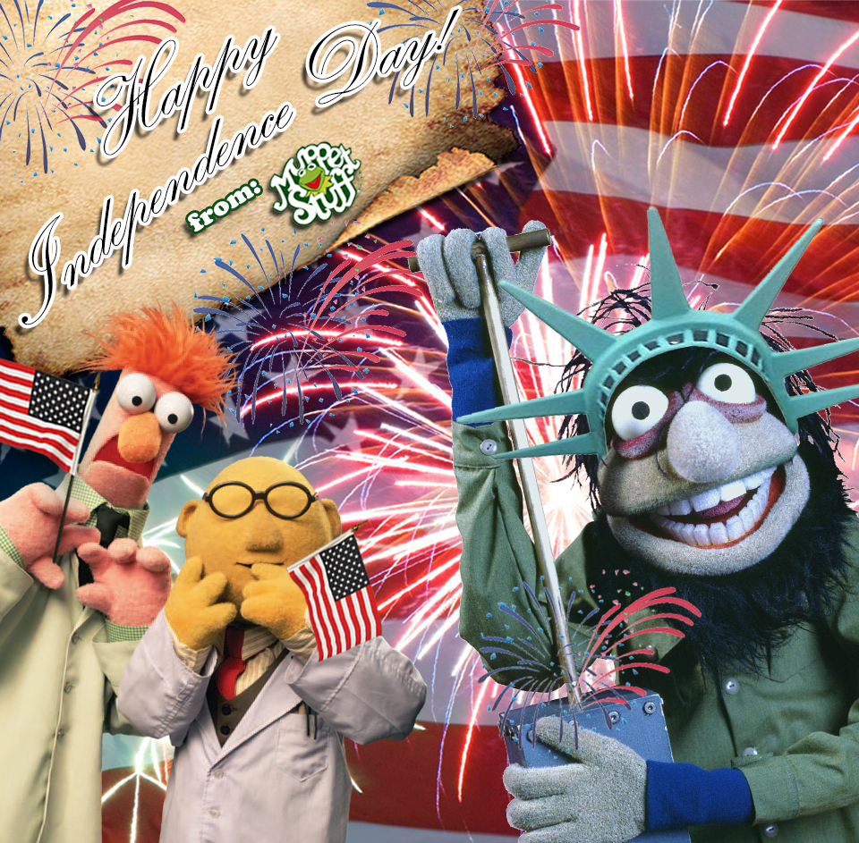 Muppet Stuff: Happy Independence Day!