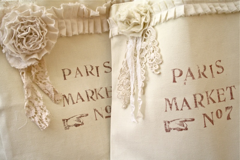 The Polka Dot Closet: French Market Bags