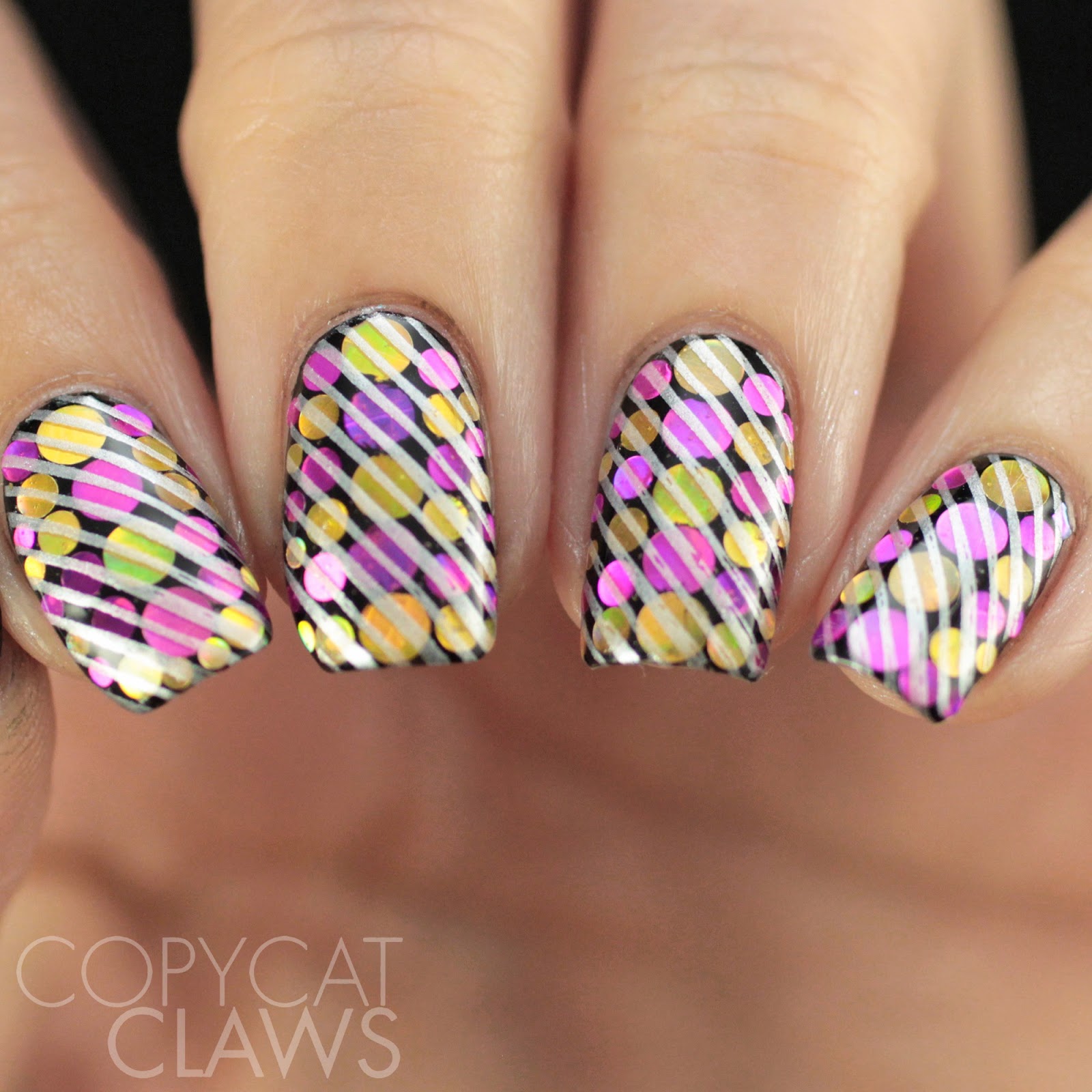 Copycat Claws: Whats Up Nails Margarita and Flower Confetti