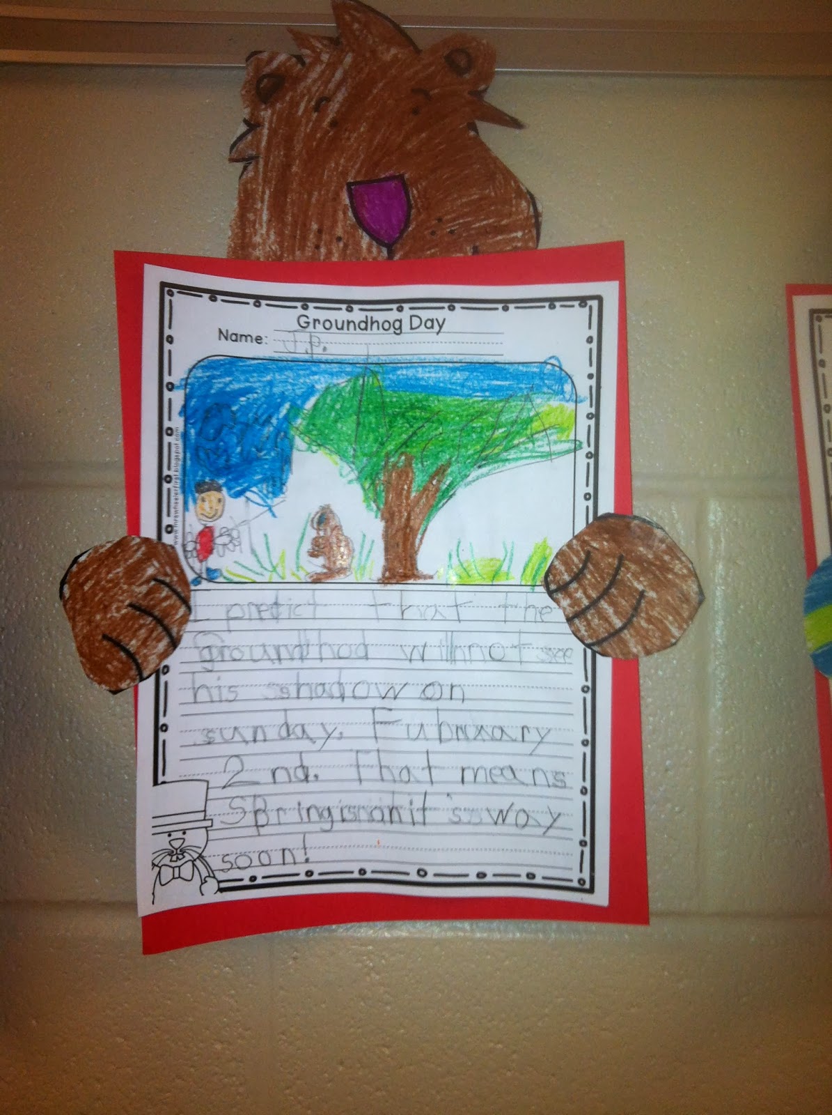 Mrs. Wheeler's First Grade Tidbits: Groundhog Day Recap