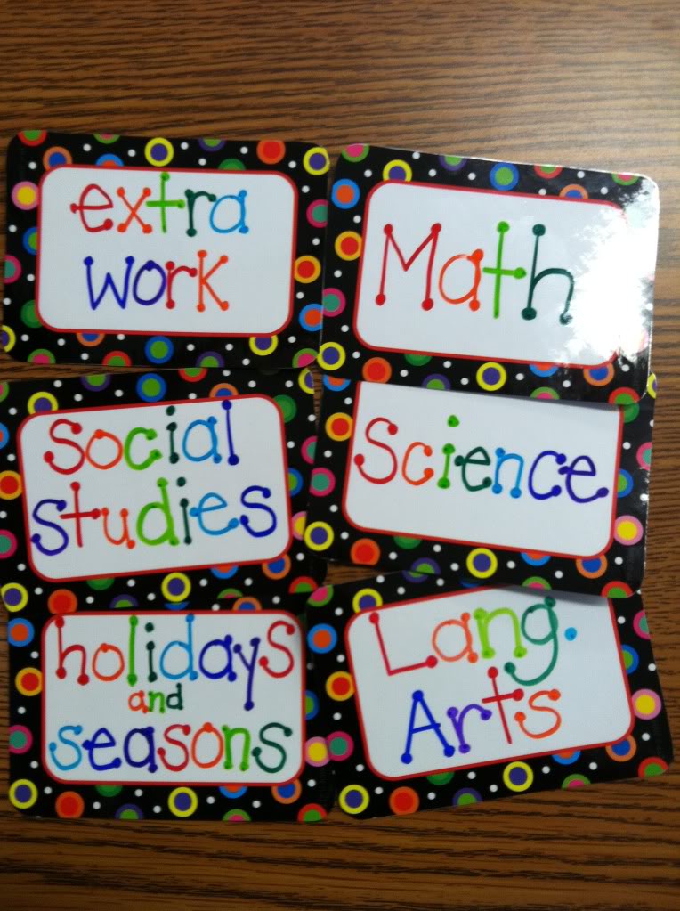 Creative Lesson Cafe: Classroom Labels Made Easy!