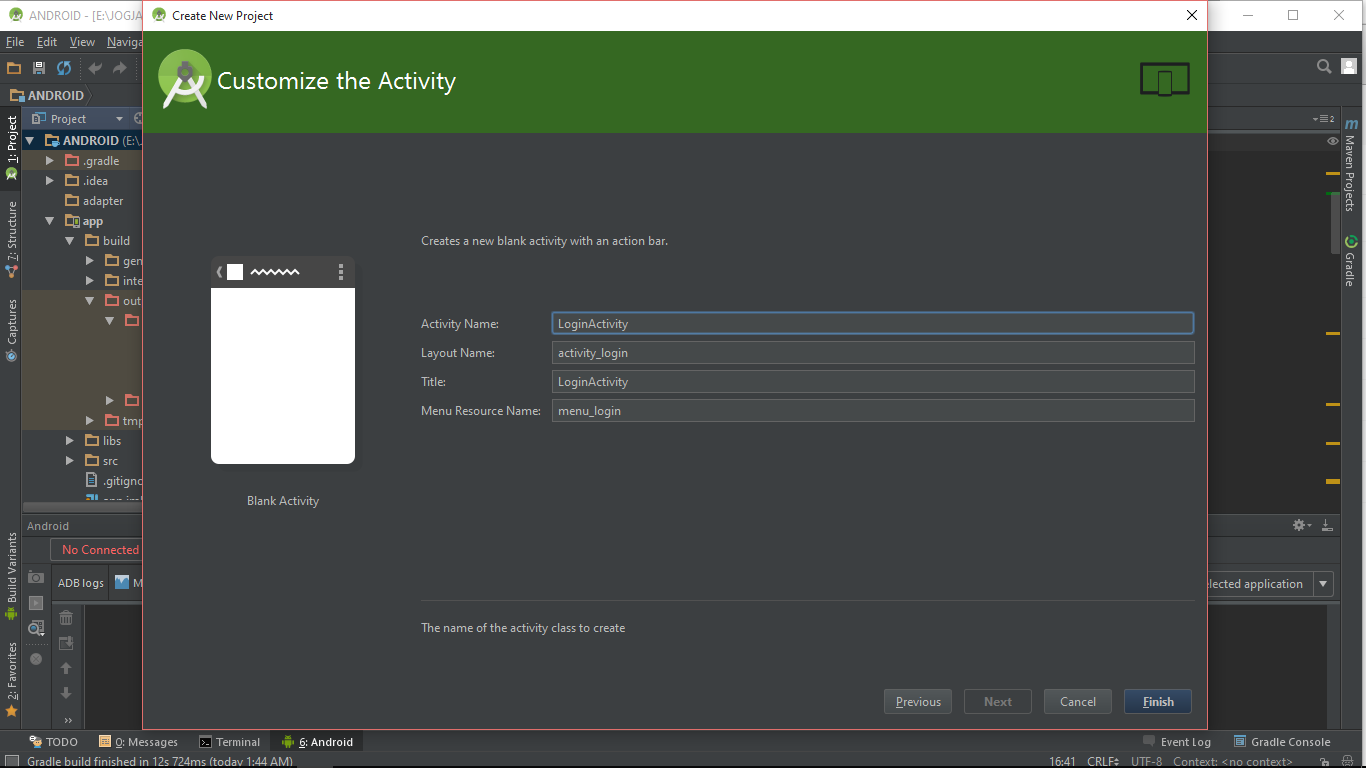 [ANDROID] MEMBUAT TAMPILAN LOGIN DENGAN ANDROID STUDIO - BACKSHARE