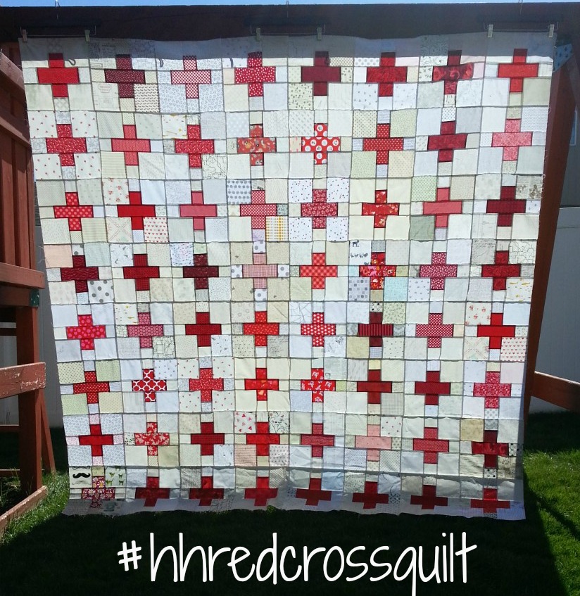 Steph Jacobson Designs: It's time...the Red Cross Fundraiser Quilt!