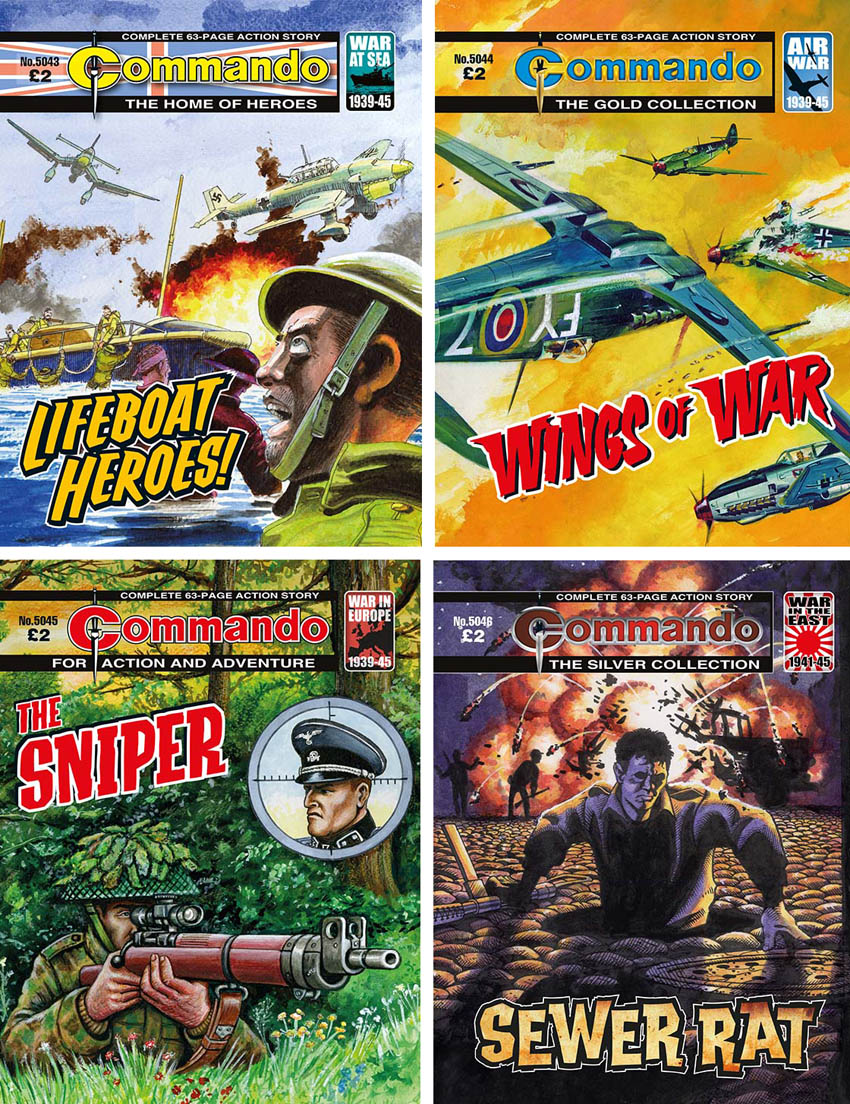 BLIMEY! The Blog of British Comics: Commando comics out this week...