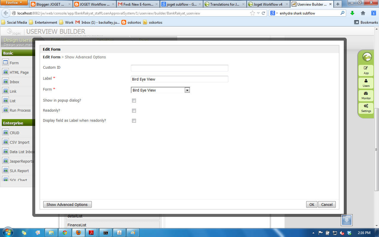 JOGET Workflow Tutorial JOGET Workflow Tutorial