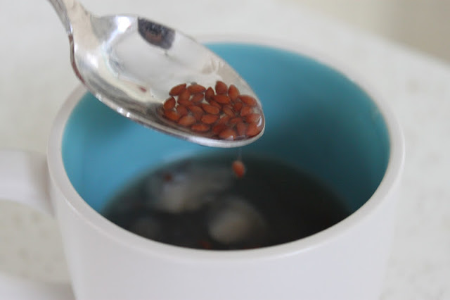 Keep the Hearth Fires Burning: Flaxseed tea