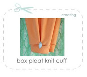 Piccoli Piselli: Box Pleat Cuff