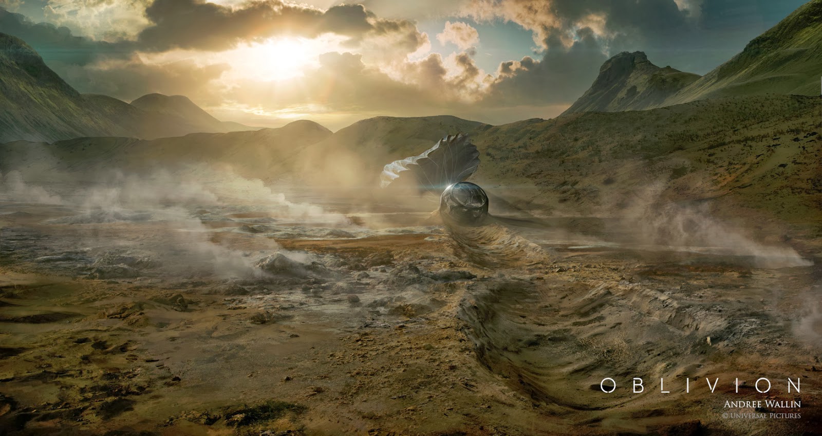 Oblivion Concept Art by Andree Wallin | Computer Graphics Daily News