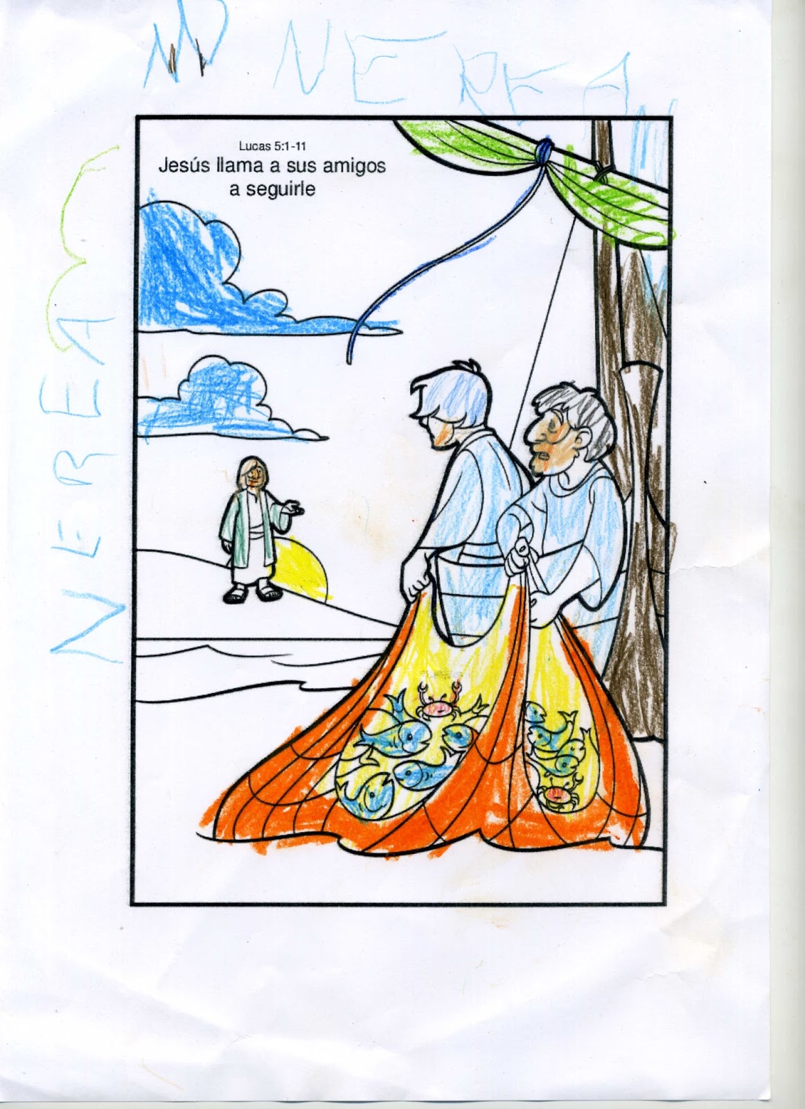 RELINAVATA: Jesús llama a sus discípulos