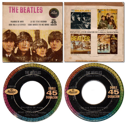 Virtua Beatles Music: The Beatles & Musart: les EP's