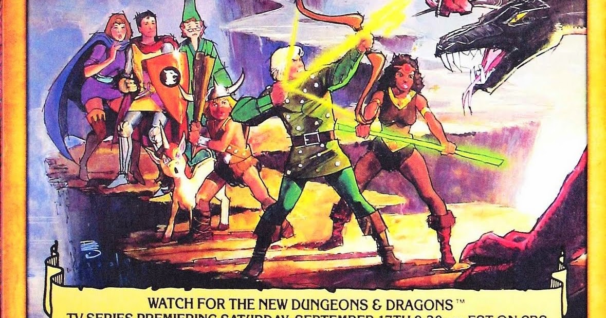 The Dork Review: Dungeons & Dragons Cartoon Model Sheets