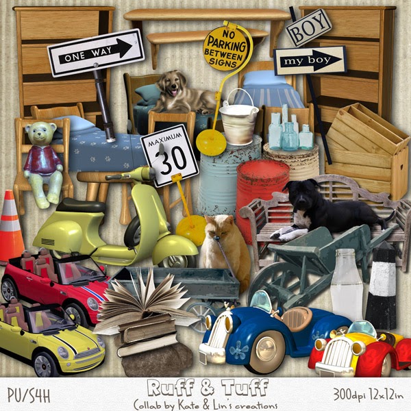 Carolyn's Creations: ruff and tuff