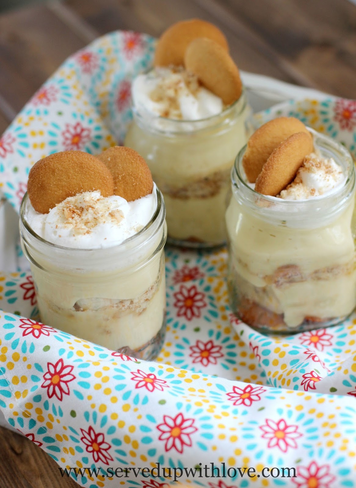 Banana Pudding Parfaits {Cookbook Giveaway} | Served Up With Love