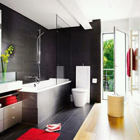 Modern homes beautiful bathrooms designs ideas. | New home designs latest