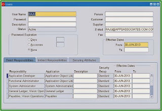 Oracle Applications: Oracle Application Object Library (AOL)