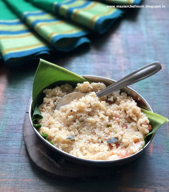 MASTERCHEFMOM: Godhumai Rava Upma | Broken Wheat Upma Recipe | Dalia ...