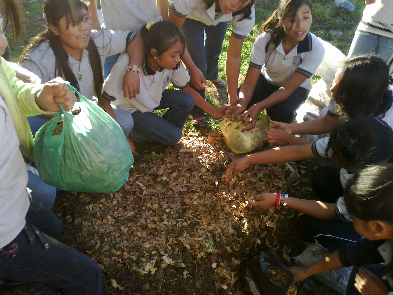 Huertos Escolares: Con Alumnos De La Secundaria José Antonio Gutiérrez ...