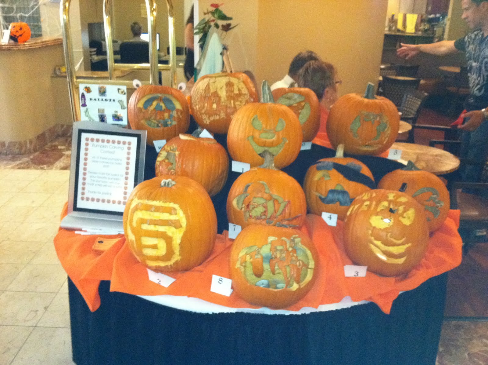 Life At The Chancellor Hotel In San Francisco Annual Pumpkin Carving life-at-the-chancellor-hotel-in-san-francisco-annual-pumpkin-carving