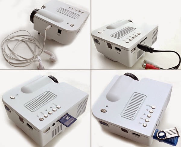 UC28+ Mini Portable LED Projector - Mini Projector Malaysia