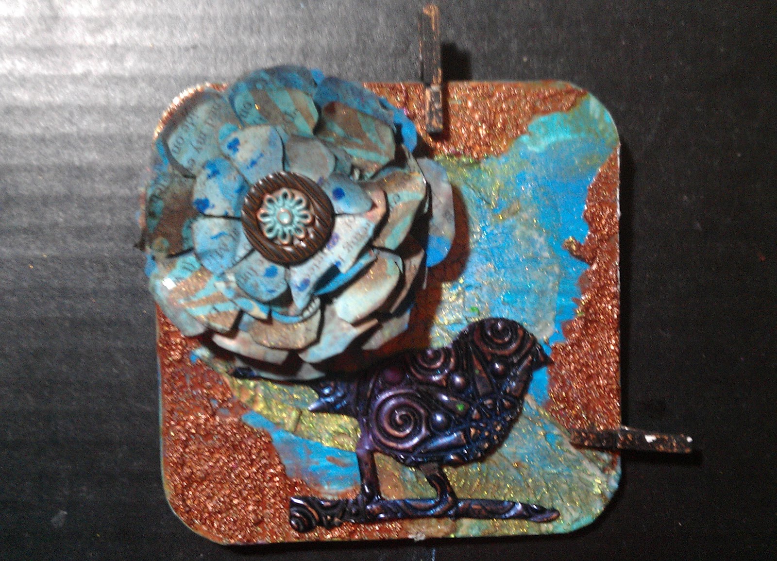 *Creative Haven for paper artist*: DT Project ( Mixed Media Mini art Book)