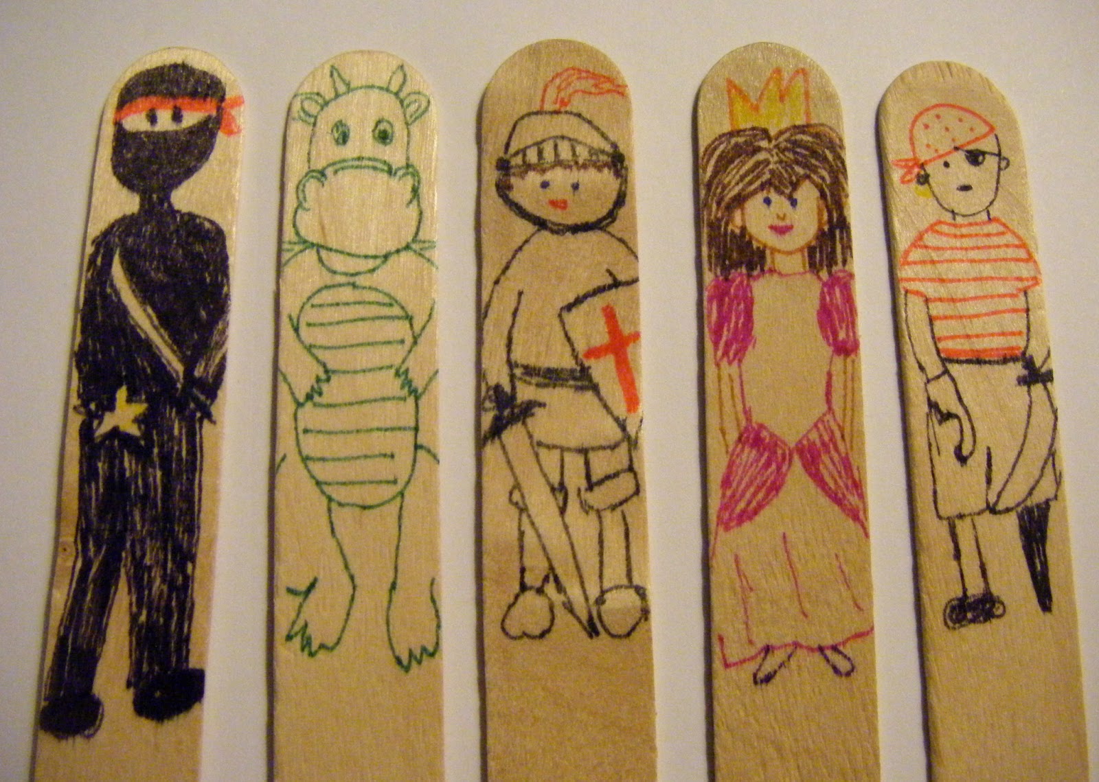 shellmo: Popsicle Stick Play Characters