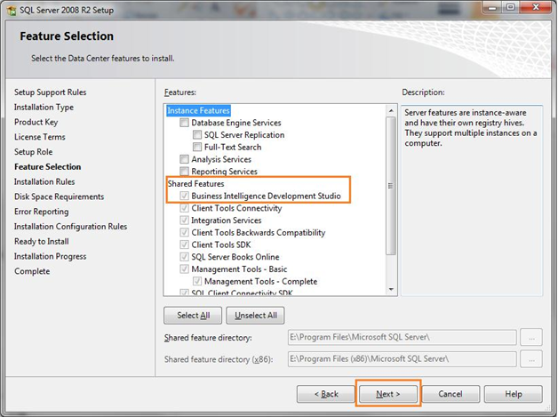 SQLServerBrains: Getting Started with SSIS : BIDS Overview - SQL Server 2008 Installation