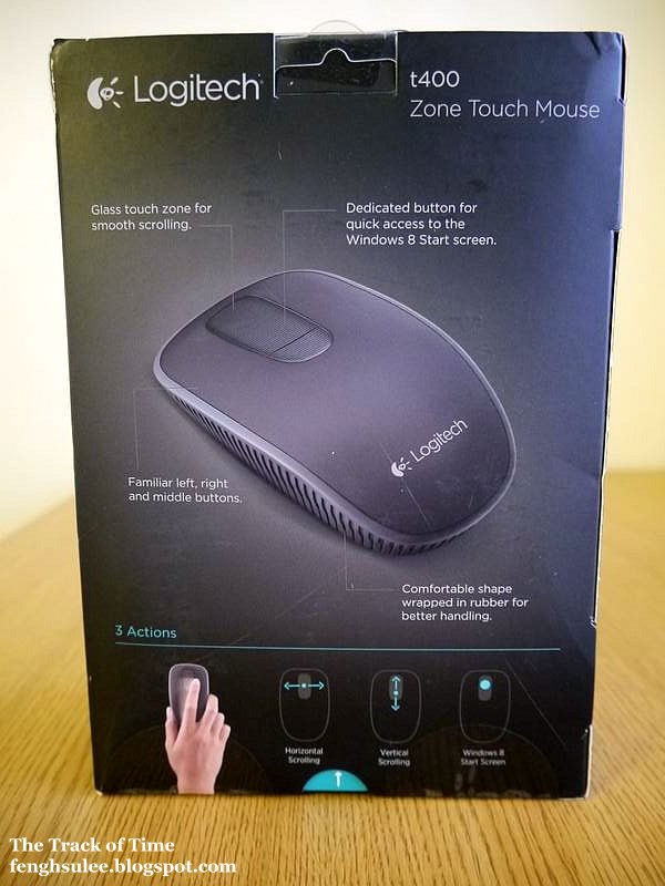 Logitech Zone Touch Mouse T400 | The Track of Time